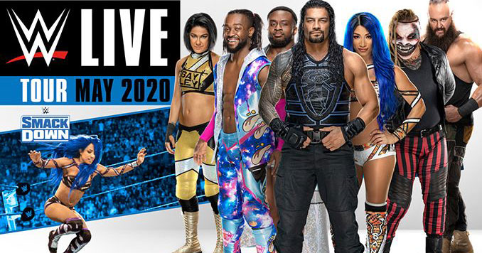 WWE Live 2020 UK Tour